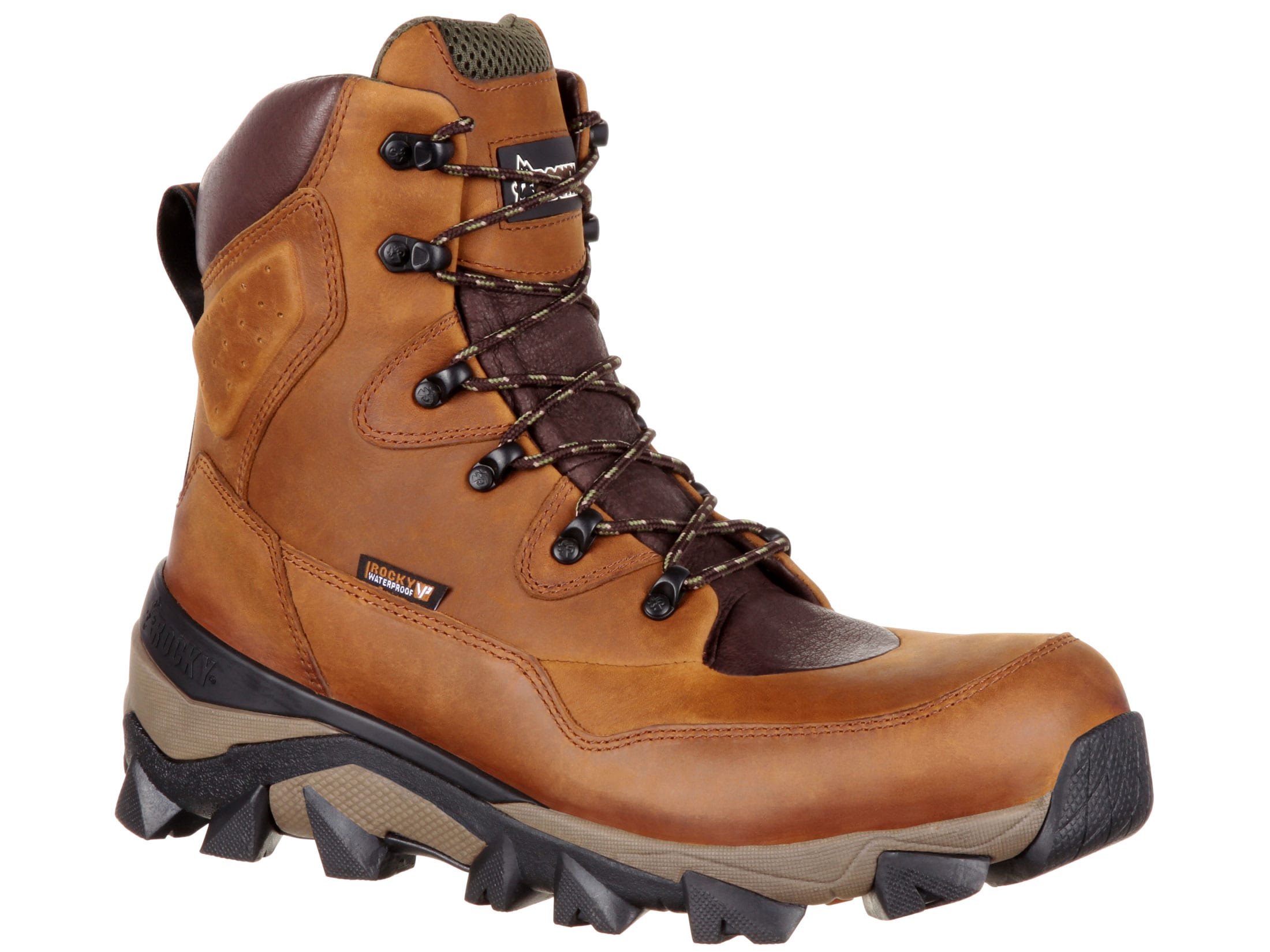 Rocky Claw 8 Waterproof 400 Gram Insulated Hunting Boots Leather/Nylon