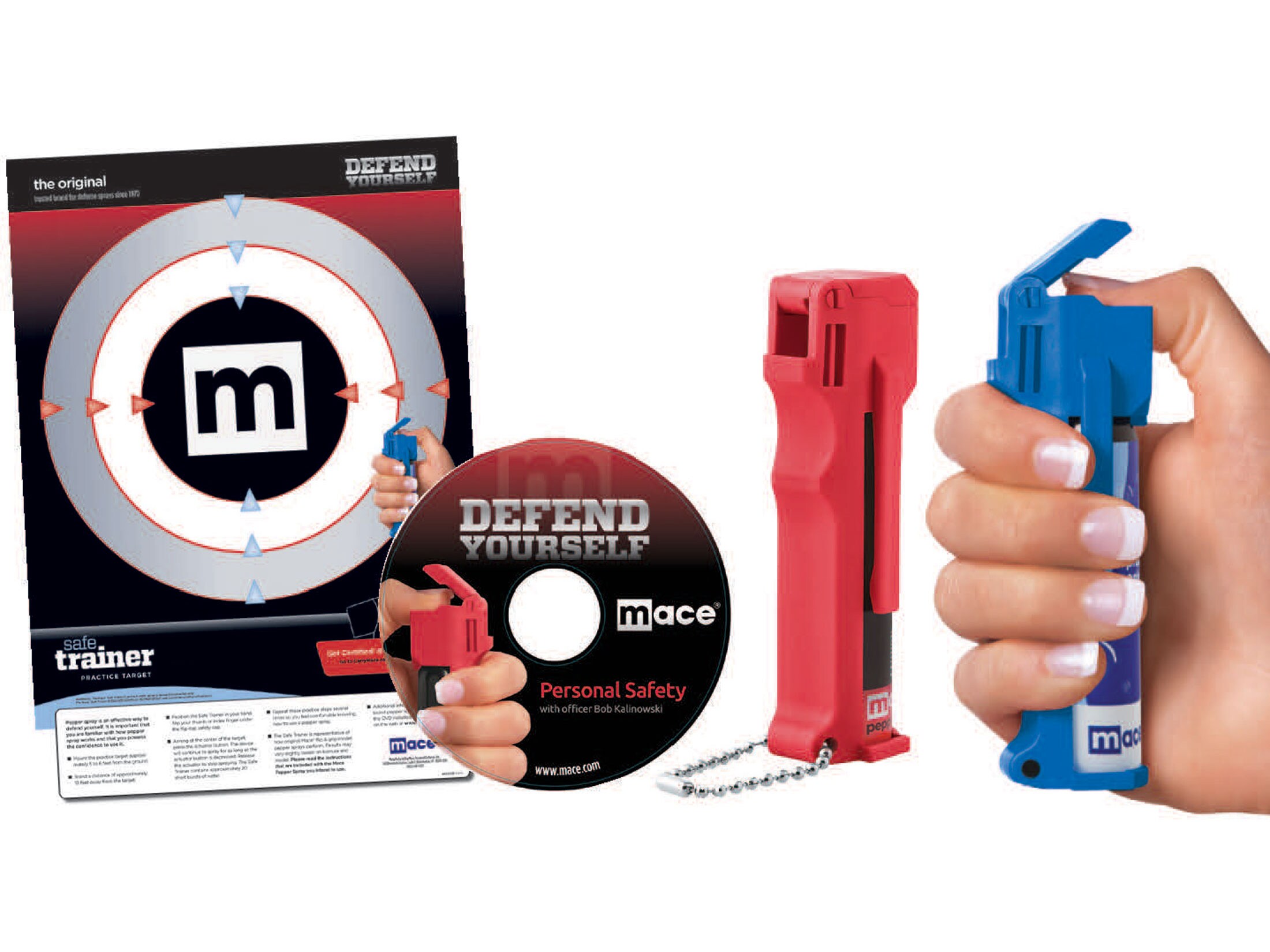 Mace Brand Personal Safety Kit 18 Gram Aerosol