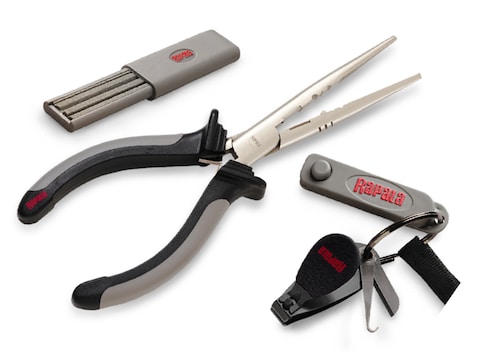 Rapala Combo Pack - Pliers Jig Buster Hook Sharpener & Clipper