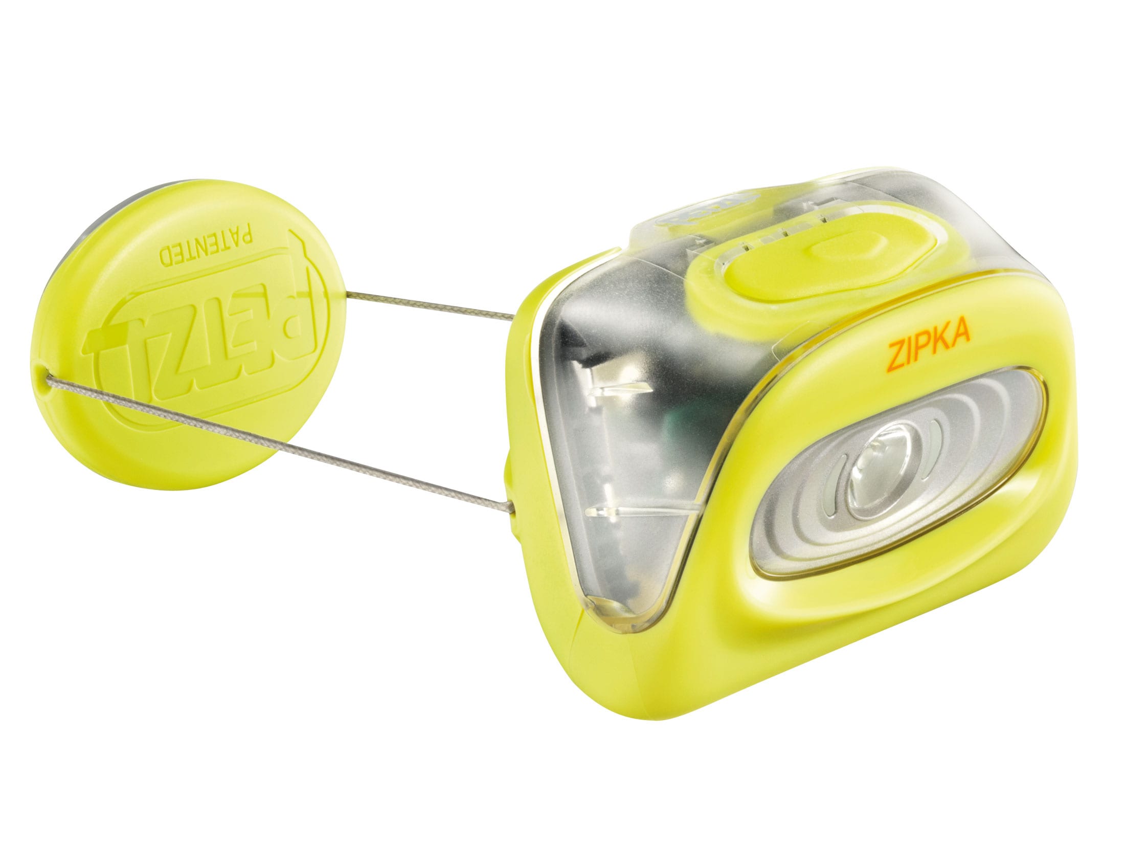 Petzl Zipka Compact 80 Lumen LED Headlamp Yellow