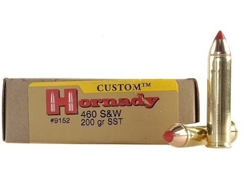 Hornady Custom Ammo 460 S&W Mag 200 Grain FTX Box of 20