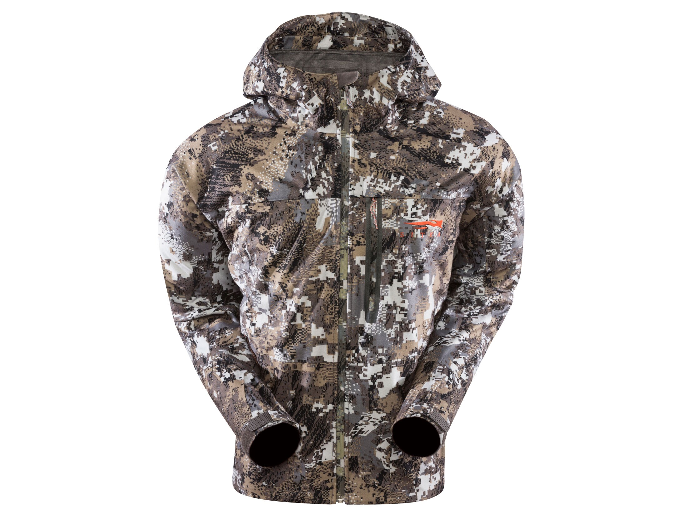 Sitka Gear Men's Downpour Jacket Polyester Gore Optifade Elevated II