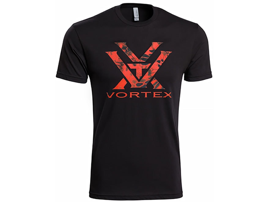 Vortex Optics Men's Logo T-Shirt Short Sleeve Cotton Kryptek Inferno