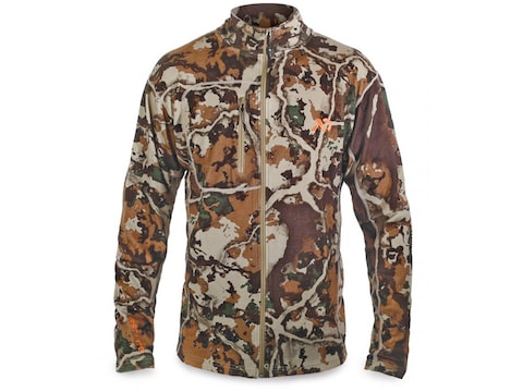 First Lite Men's Labrador Full-Zip Sweater Merino Wool Realtree Max-1