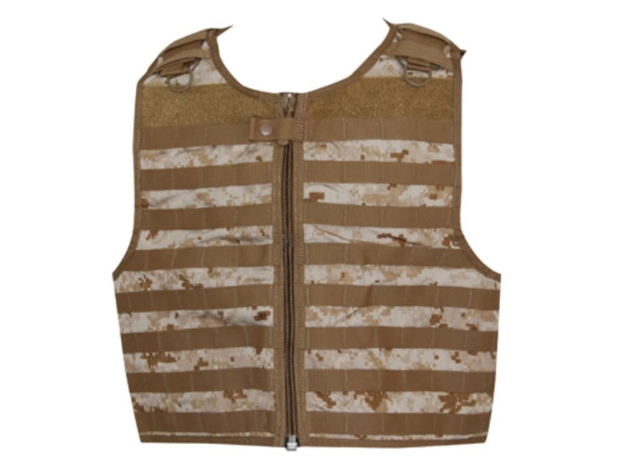 Spec.-Ops. Over-Armor MOLLE Load Bearing Vest Nylon Desert Digital