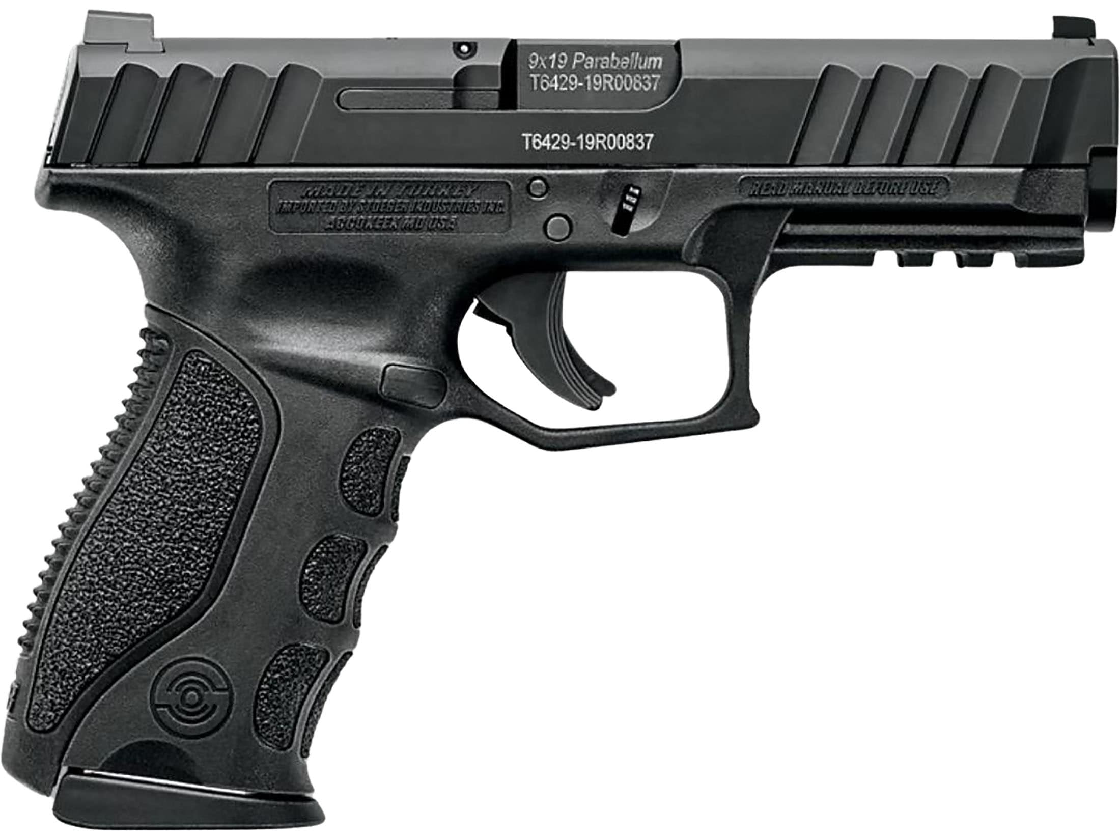 Stoeger STR-9 9mm Luger Pistol 4.17 Barrel 15+1 Round Black