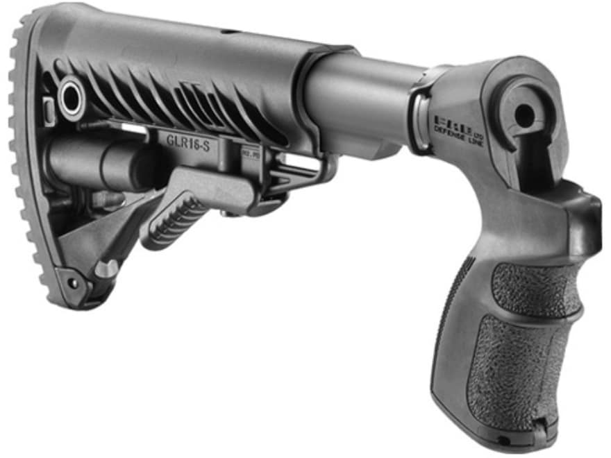 FAB Defense M4-Style Collapsible Buttstock Mossberg 500, 590 Synthetic