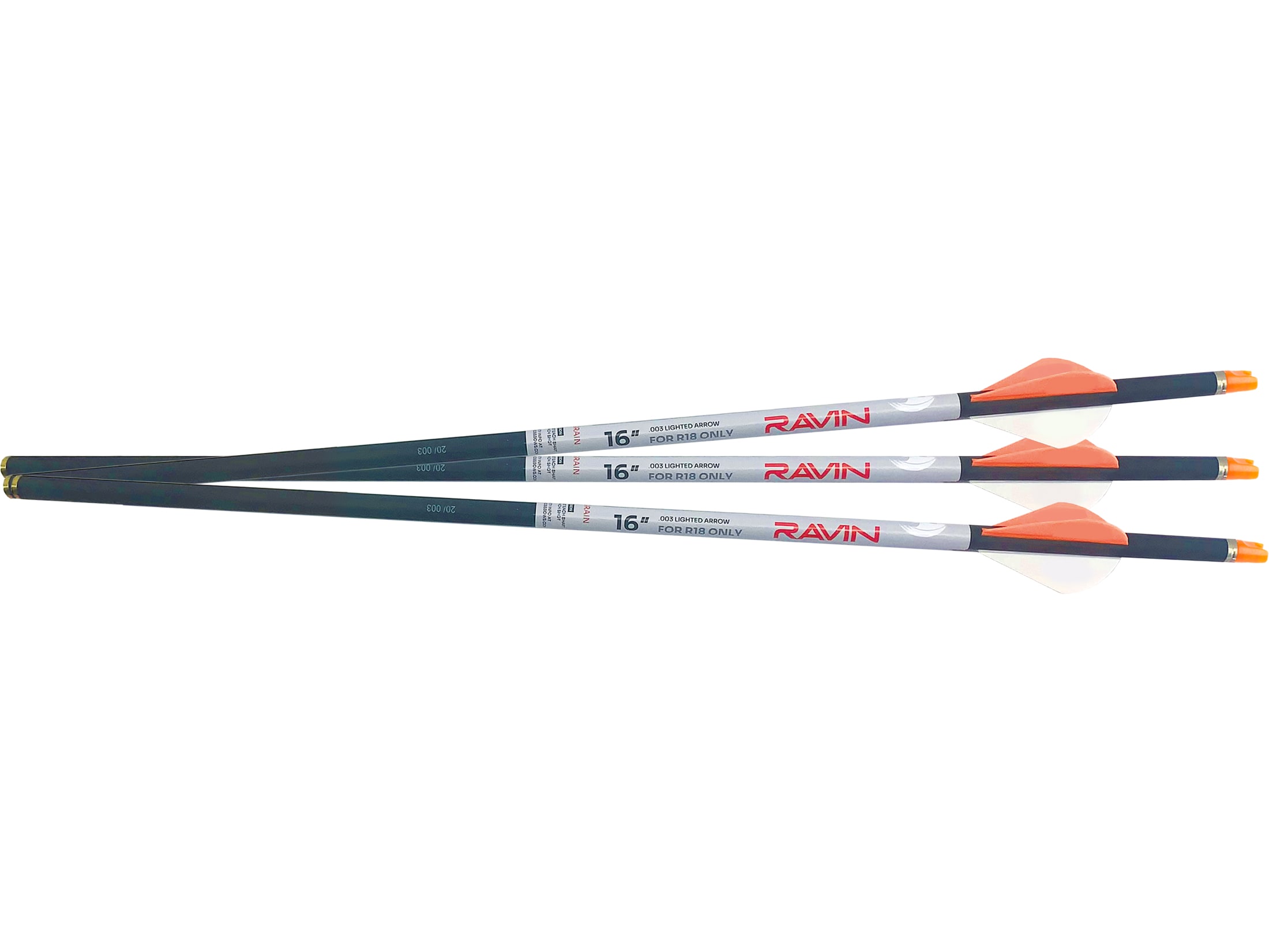 Ravin .003 R18 16 Crossbow Bolt Lighted Nock 3 PK