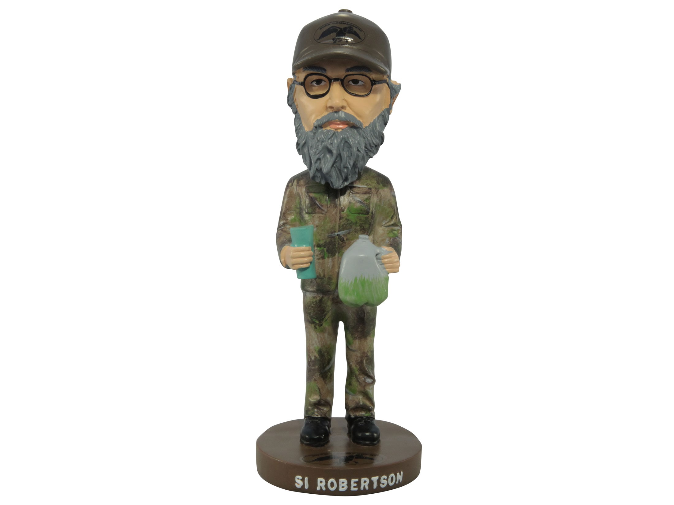 Duck Commander Uncle Si Bobblehead