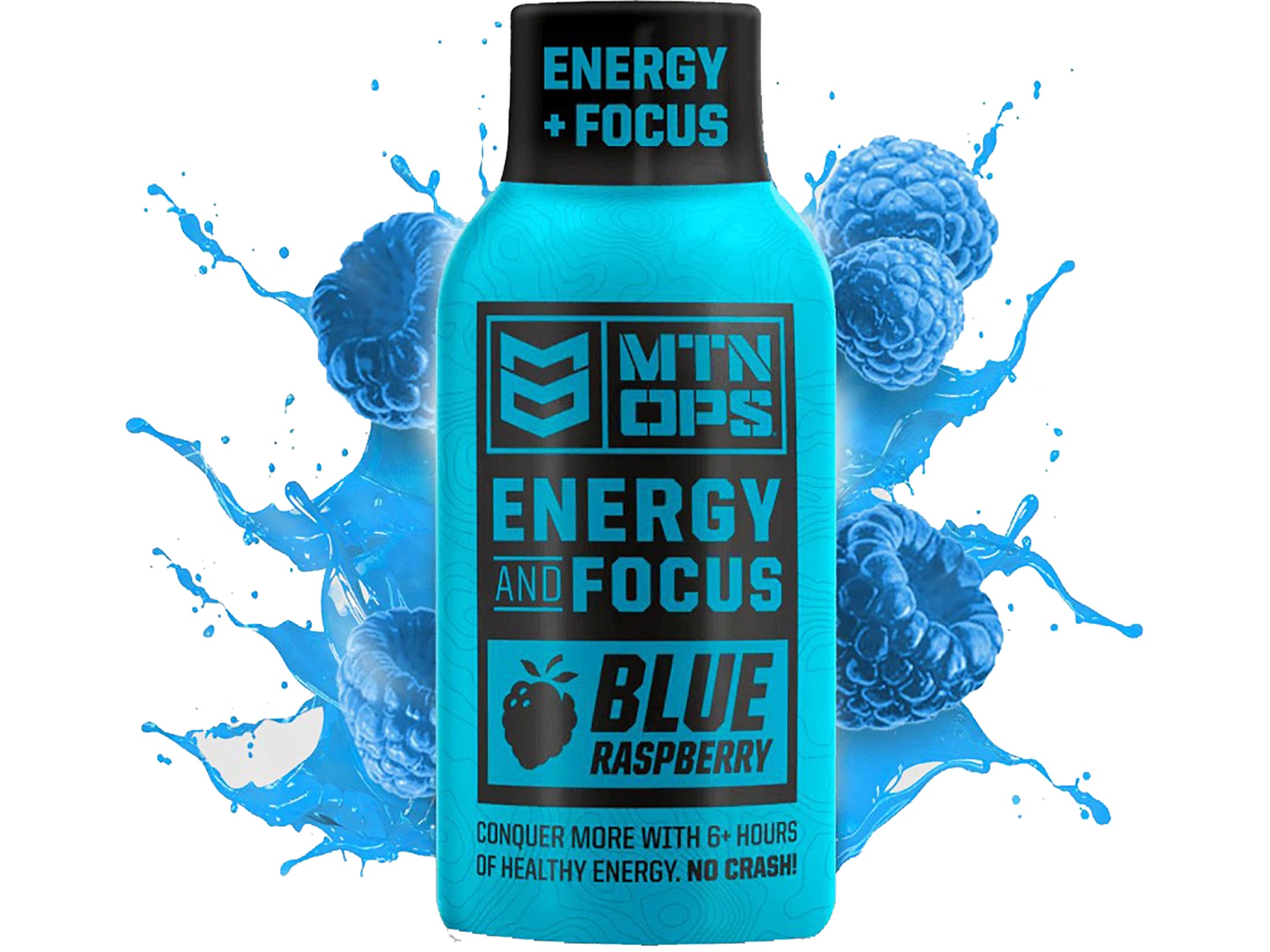 MTN OPS Energy Shot Blue Raspberry 1 Serving