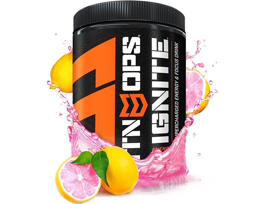 MTN OPS Ignite Energy Focus & Hydration Supplement Grape 45 Serving