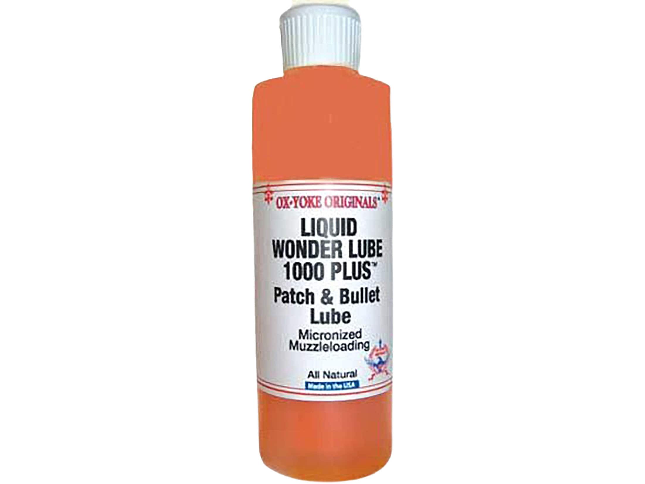 RMC Ox-Yoke Liquid Wonder Lube 1000 Plus Patch Bullet Lubricant 8oz