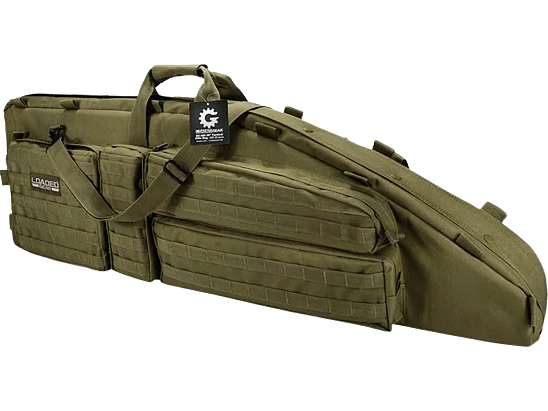 Barska RX-600 Tactical Dual Rifle Case 46 Olive Drab