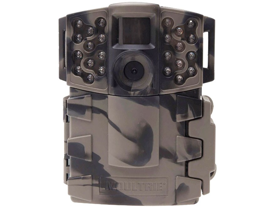 Moultrie M-550 Gen 2 HD Infrared Mini Trail Camera Kit Batteries SD