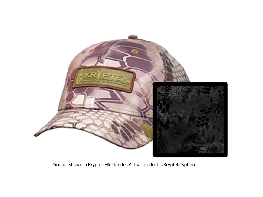 Kryptek Patch Hat Polyester Highlander Camo