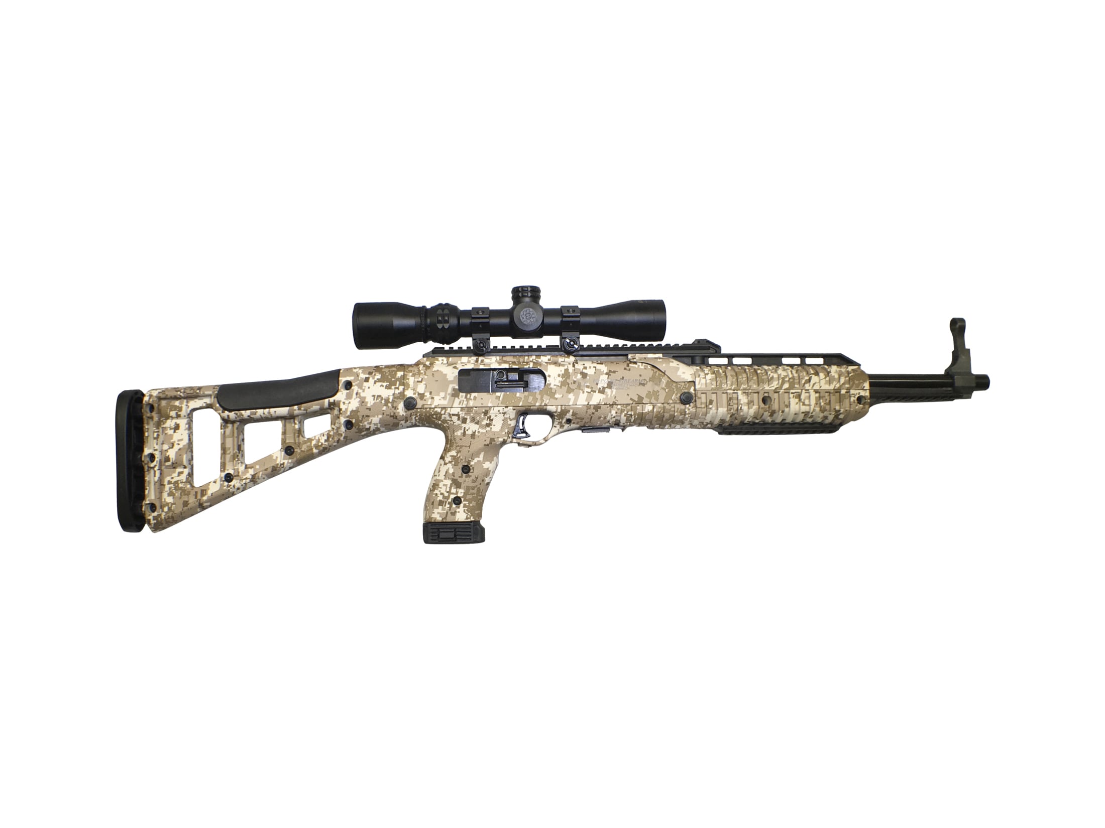 Hi-Point Carbine Semi Automatic Rifle 40 S&W 17.5 Black Threaded