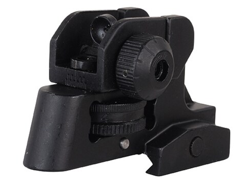GMG Detachable Rear Sight A2-Style AR-15 Aluminum Matte