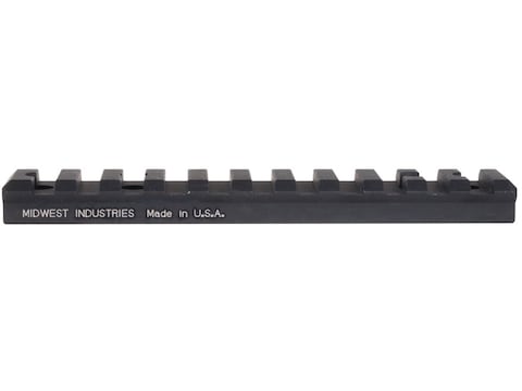 Midwest Industries 1-Piece Picatinny-Style Base Ruger 10/22 Black