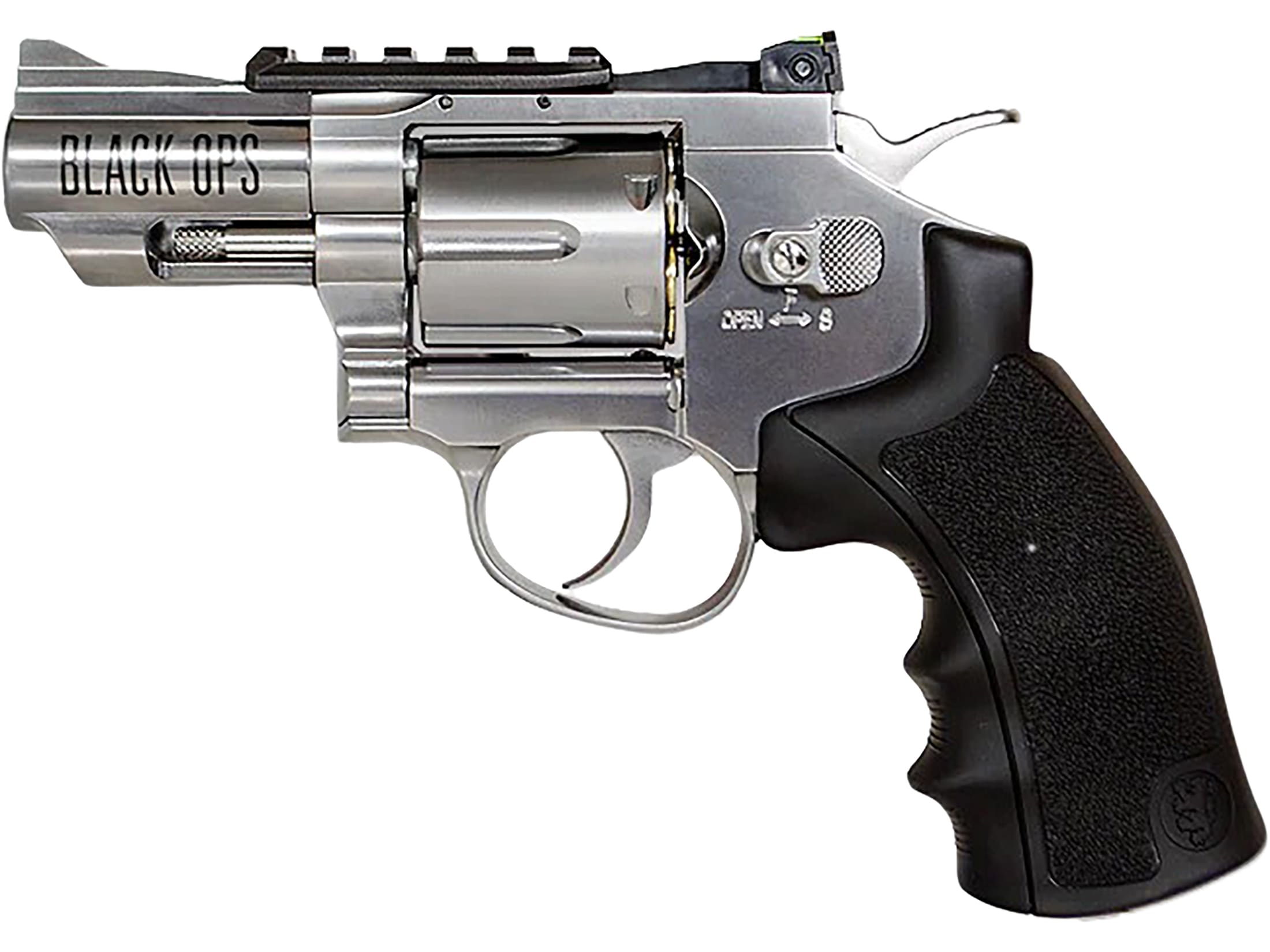 Barra 357 177 Cal BB Air Pistol 2.5 Barrel Nickel