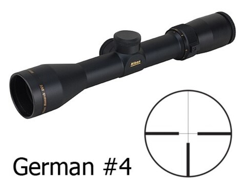 Nikon Monarch Gold Rifle Scope 30mm Tube 1.5-6x 42mm German #4 Reticle