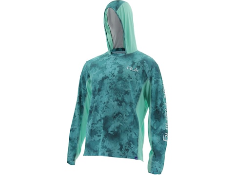 Huk Men's Icon X Camo Performance Hoodie Polyester/Spandex Subphantis