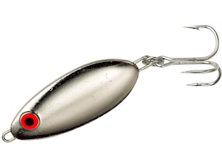 Bomber Slab Spoon 7/8oz Plain Metachrome