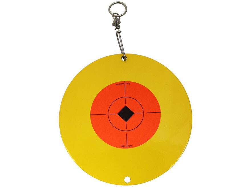 Birchwood Casey Shoot-N-Spin Rimfire Target Steel Yellow