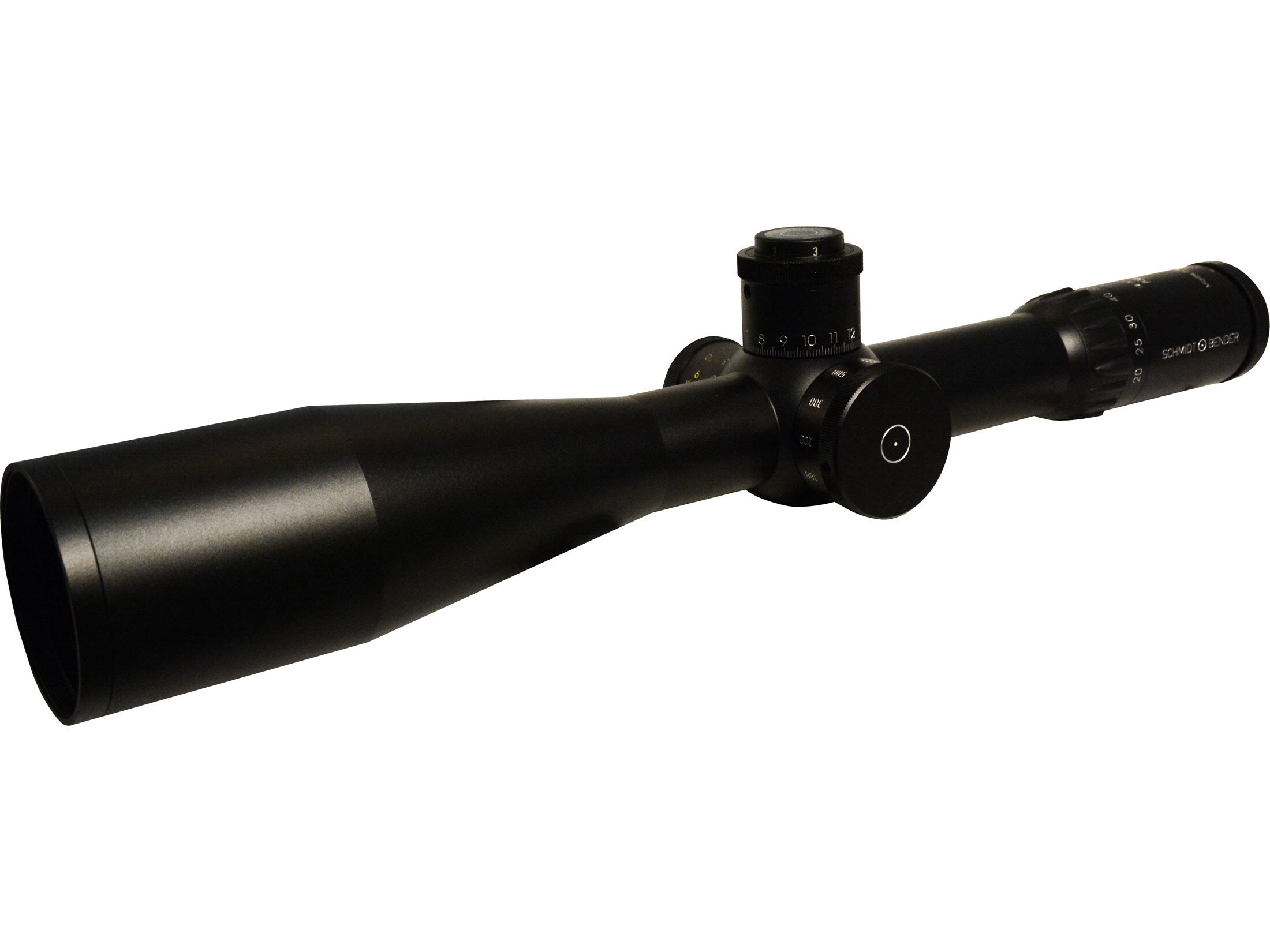 Schmidt & Bender Police Marksman II Rifle Scope 34mm Tube 12-50x 56mm