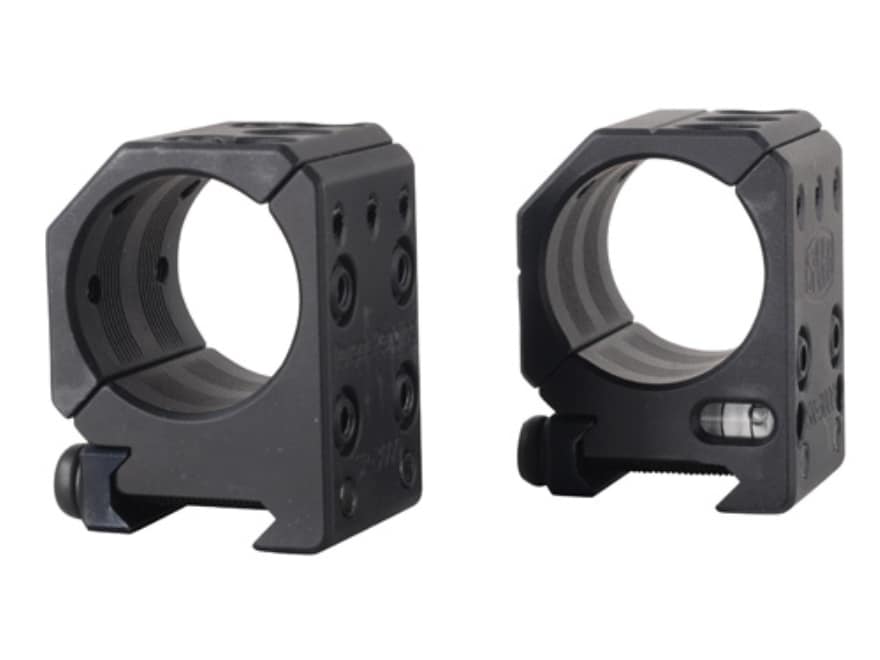 Spuhr 34mm Picatinny-Style Rings Matte Black