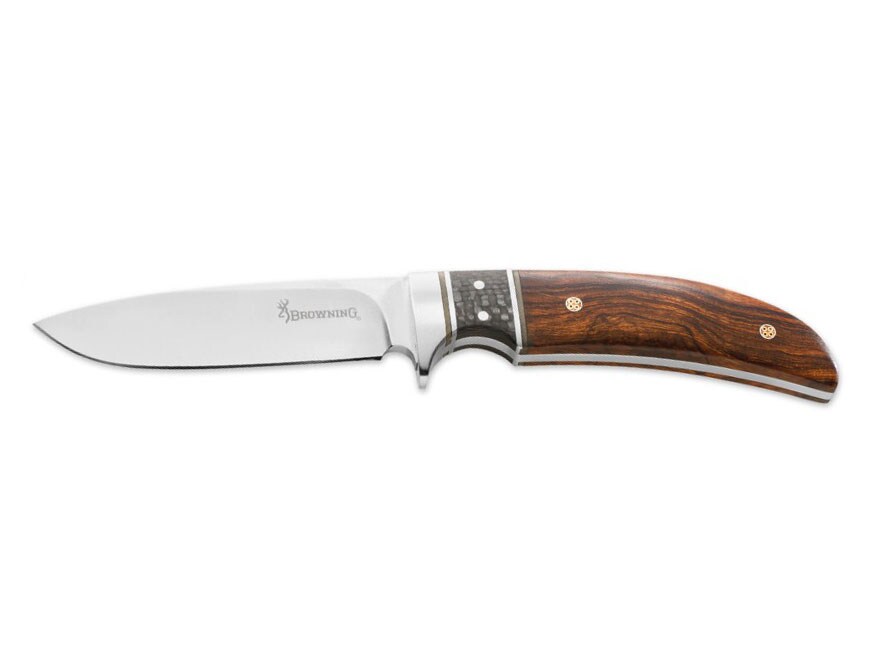 Browning Woods Runner Fixed Blade Hunting Knife 3.62 Drop Point