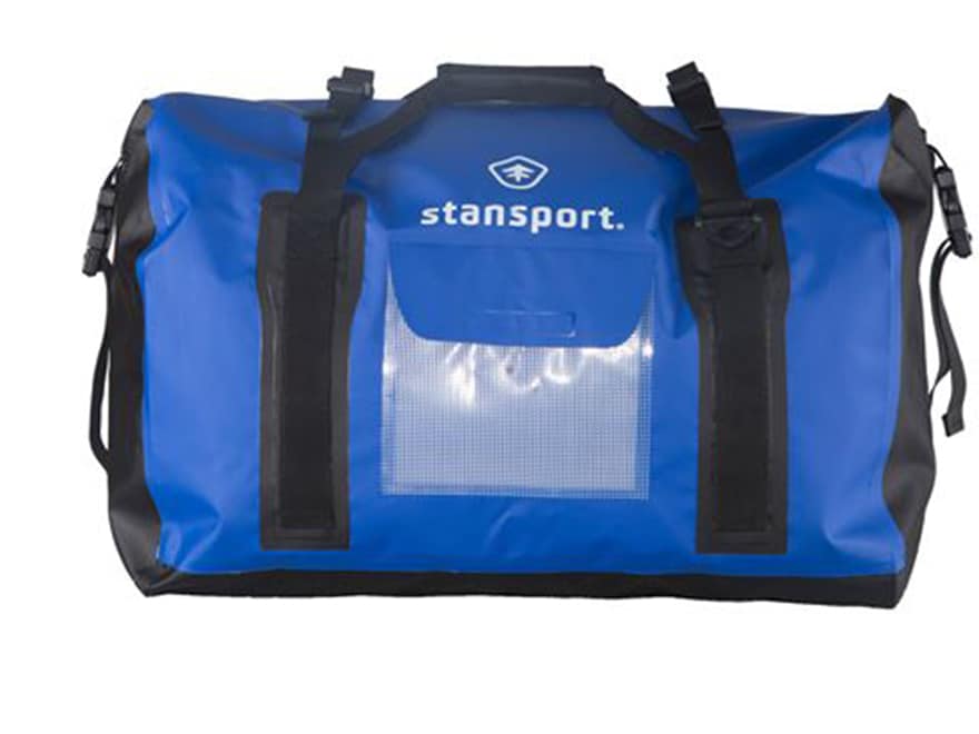 Stansport Waterproof Dry Gear Duffel Bag 65 Liter Blue