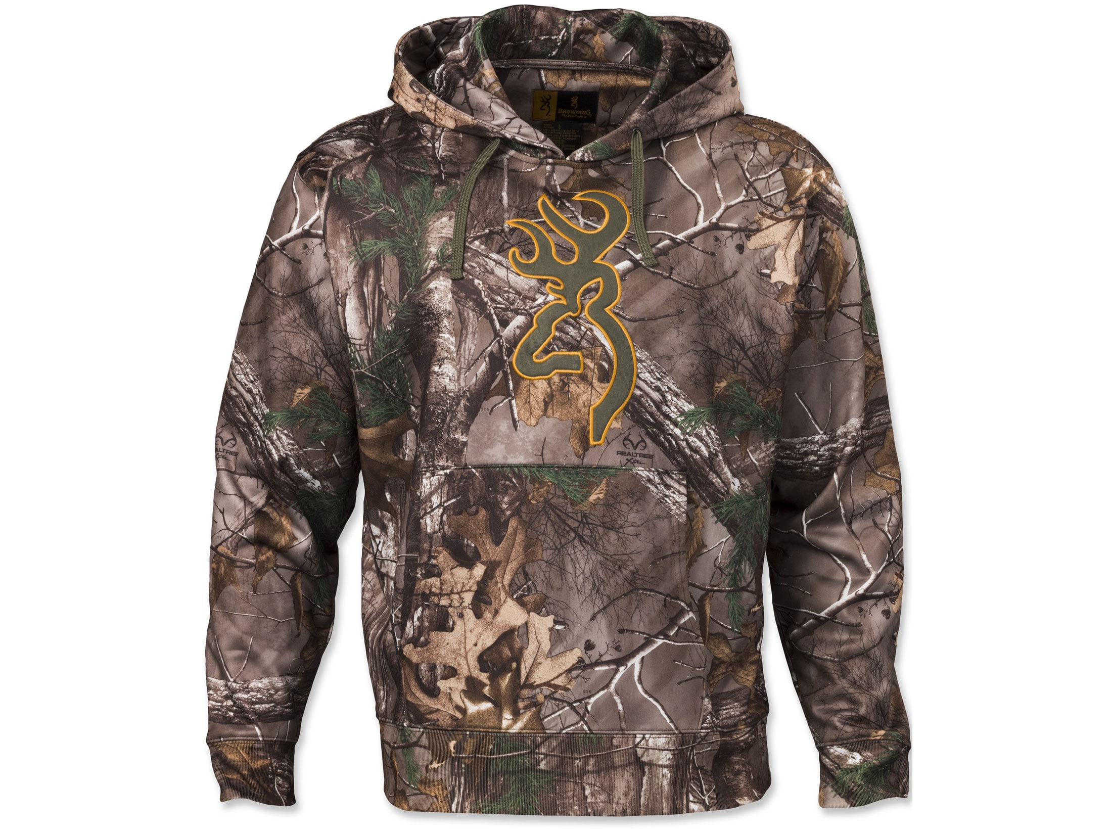 Browning Men's Wasatch Performance II Hoodie Polyester Realtree Xtra