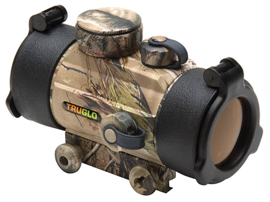 TRUGLO Red Dot Sight 40mm Tube 1x 5 MOA Red Green Dot Reticle Integral