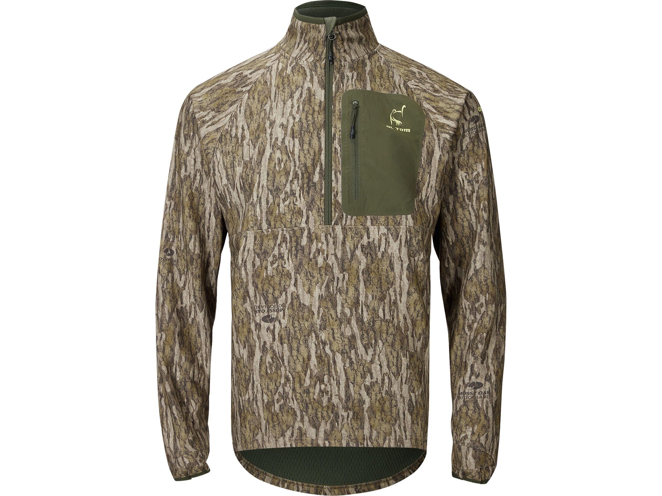 Ol' Tom Men's SWT Transitional Shirt Mossy Oak Greenleaf Medium