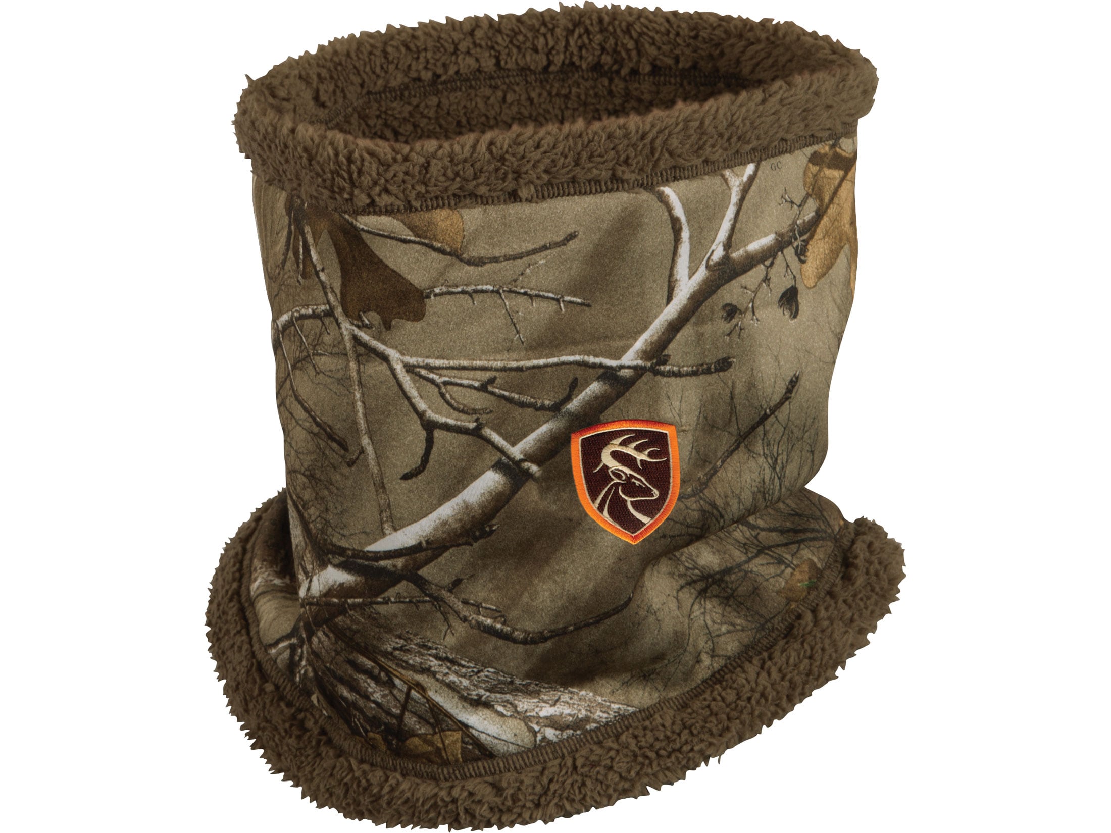 Drake Non Typical Sherpa Silencer Neck Gaiter Polyester Realtree Xtra