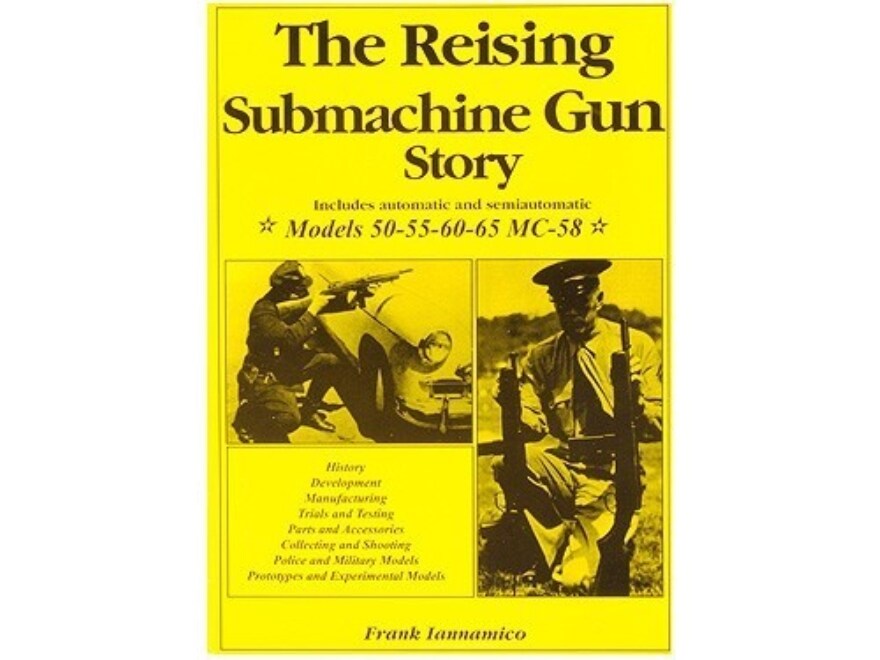 Resing Submachine Gun Story Book by Frank Iannamico