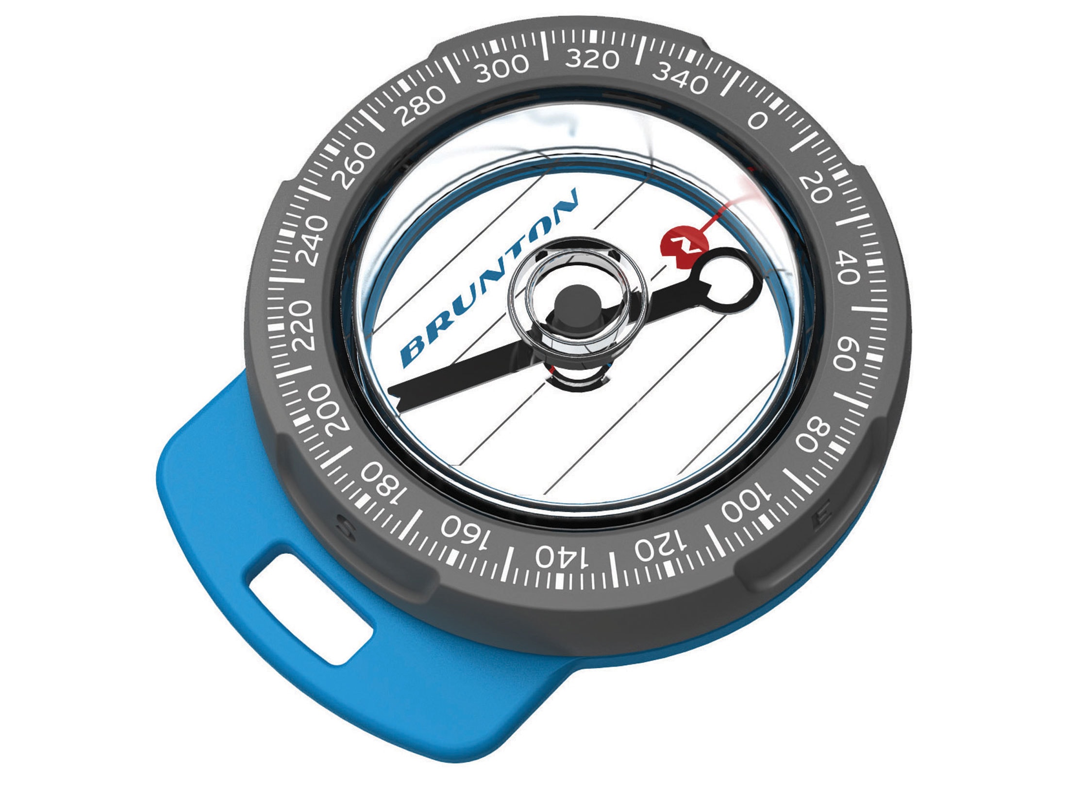 Brunton Tag Along Zipper Pull Compass