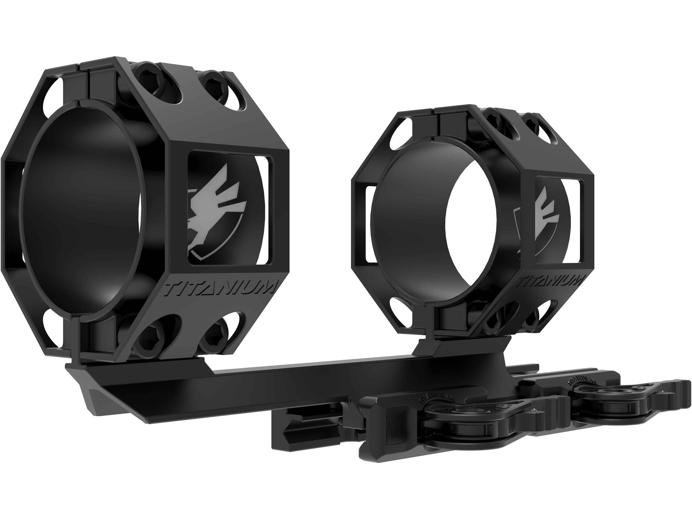 American Defense Quick-Release Full Titanium Extended Scope Mount