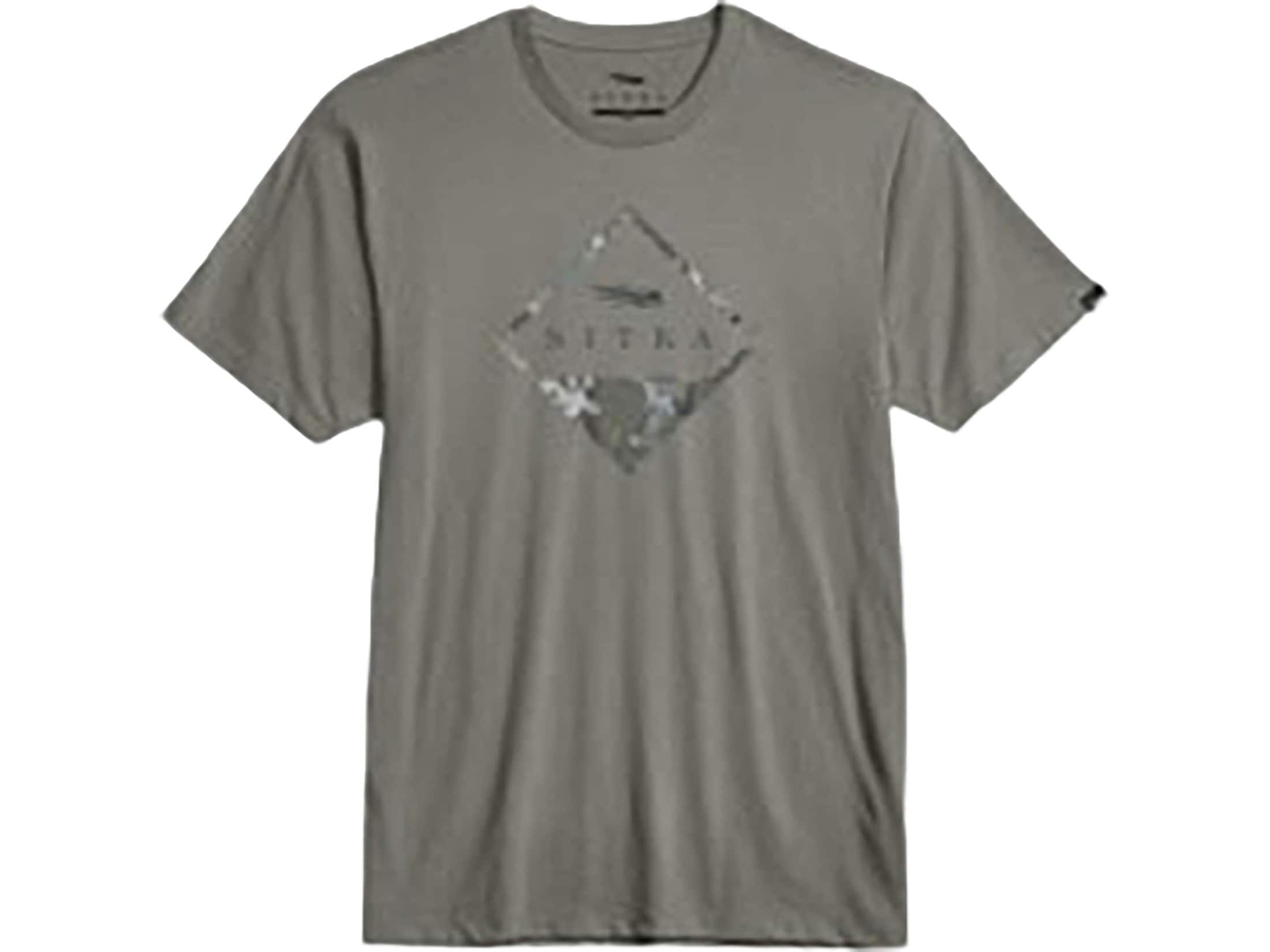 Sitka Gear Men's Optifade Badge T-Shirt Field Gray XL
