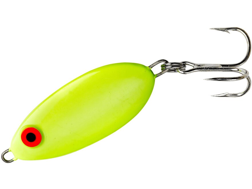 Bomber Slab Spoon 7/8oz Plain Metachrome