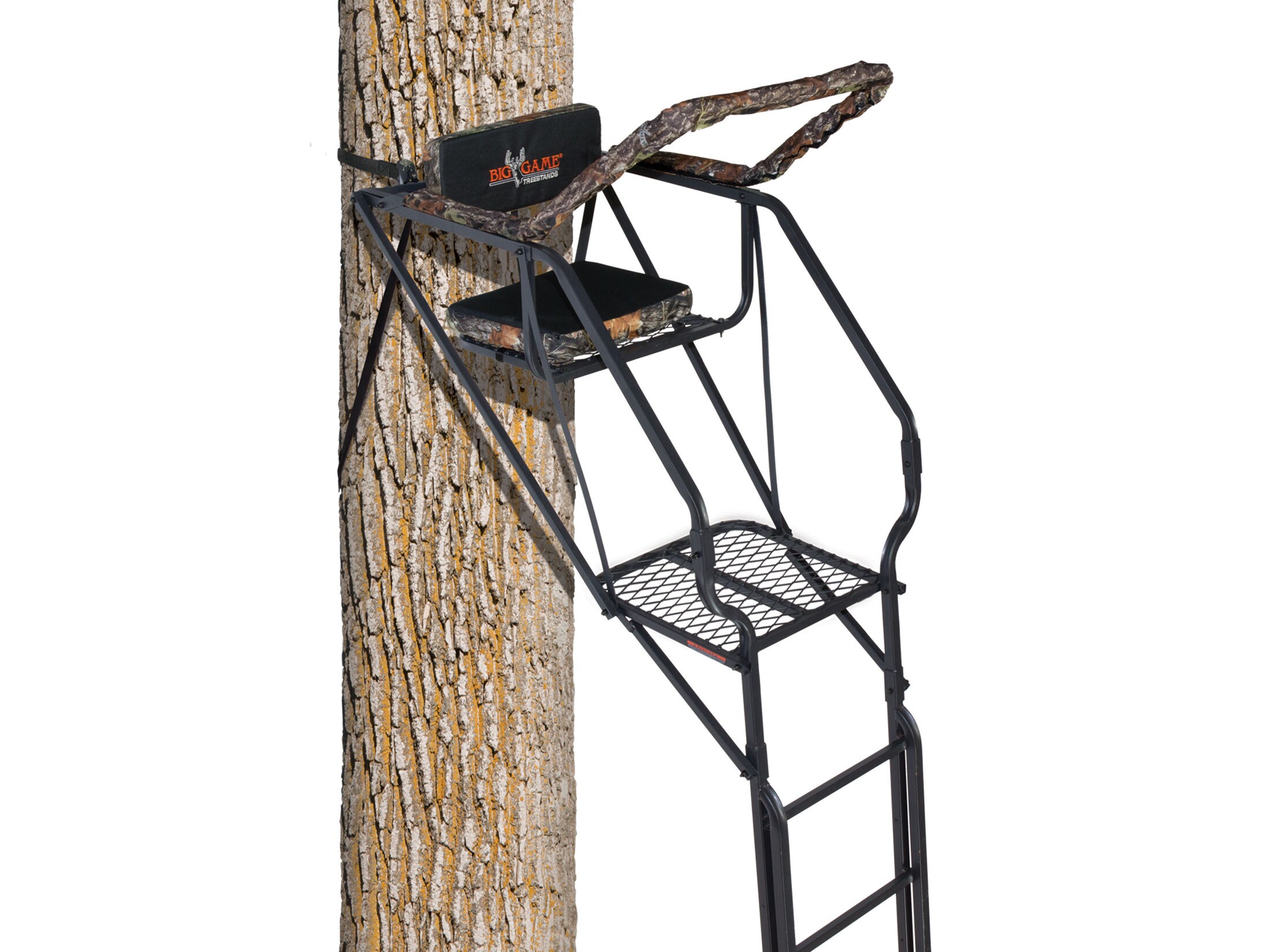 Big Game The Skybox Deluxe Single Ladder Treestand Steel