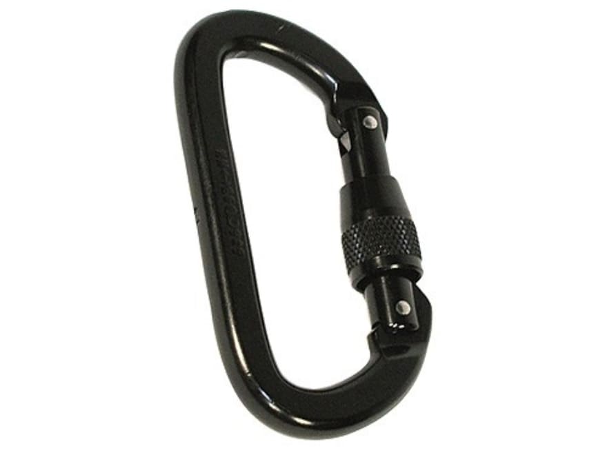 BLACKHAWK! Locking Carabiner Aluminum Black