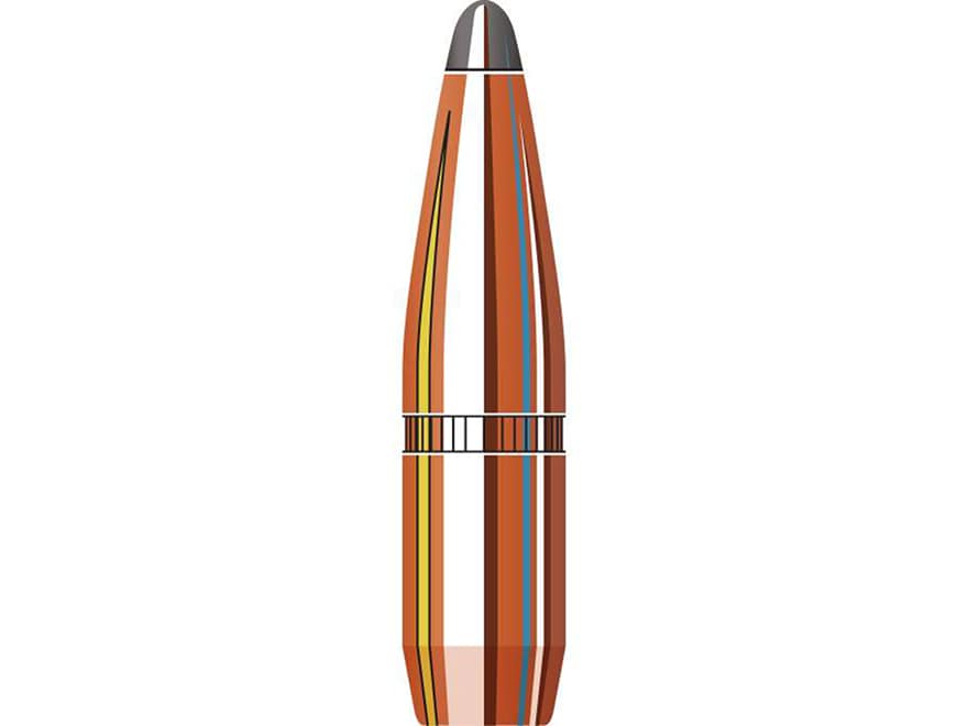 Hornady InterLock 25 Cal (257 Diameter) Bullets 117 Grain Spitzer