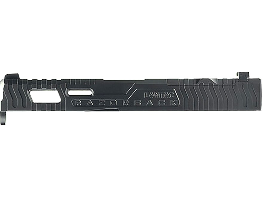 LANTAC Razorback Slide Assembly Light Glock 19 Gen 4 SS Black