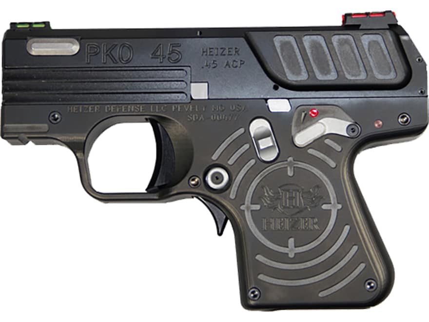 Heizer Defense PKO-45 45 ACP Pistol 2.75 Barrel 7+1 Round Black