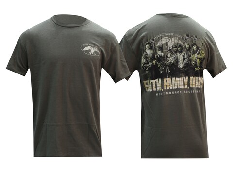 Duck Commander Men's Faith. Family. Ducks T-Shirt Short Sleeve Cotton