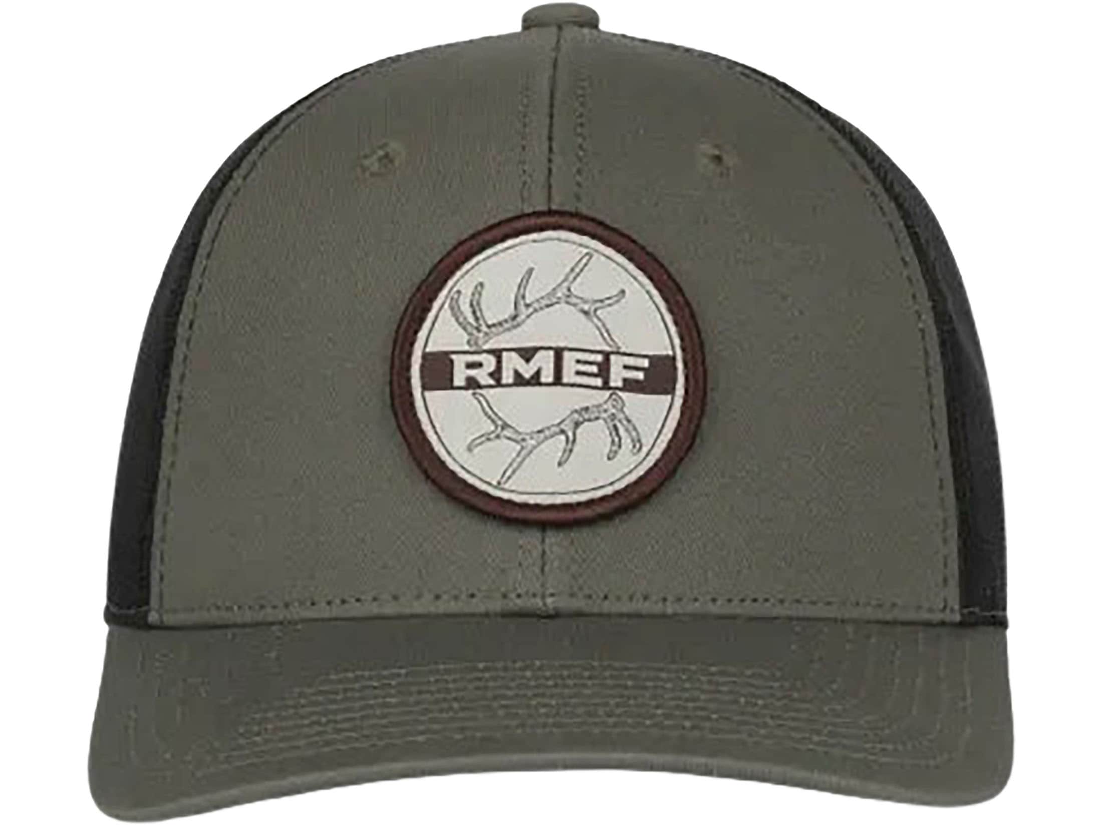 RMEF Men's Antler Hat Gray One Size Fits Most