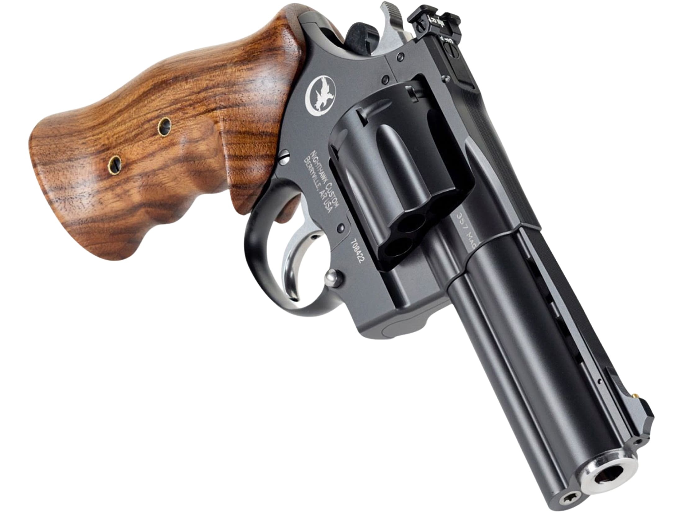 Korth Mongoose 44 Remington Mag Revolver 3 Black DLC Barrel 6 Round