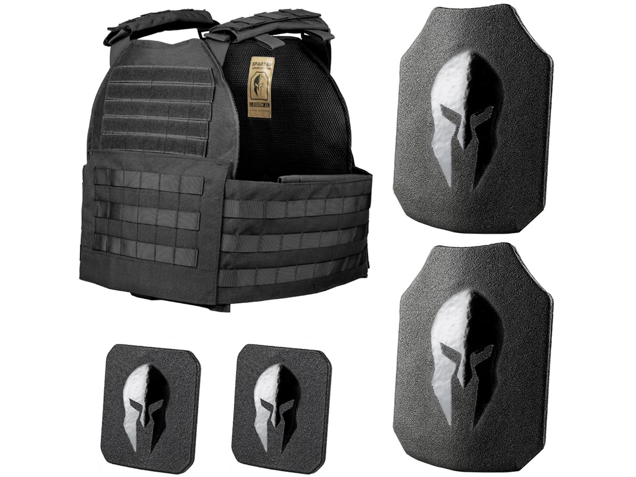 Spartan Armor Legion XL Plate Carrier AR550 Body Armor Ballistic Plate