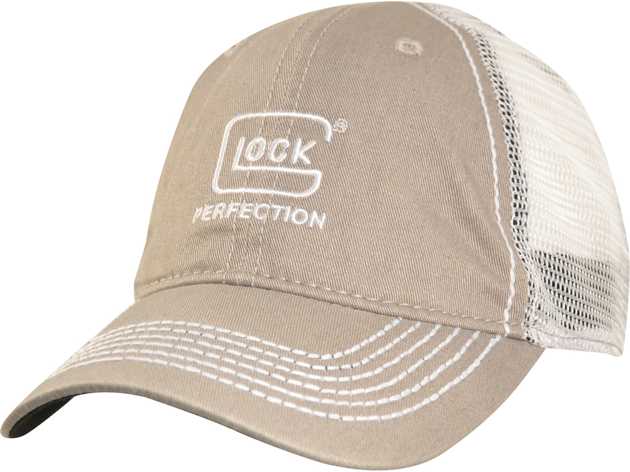Glock Perfection Mesh Logo Cap Light Gray